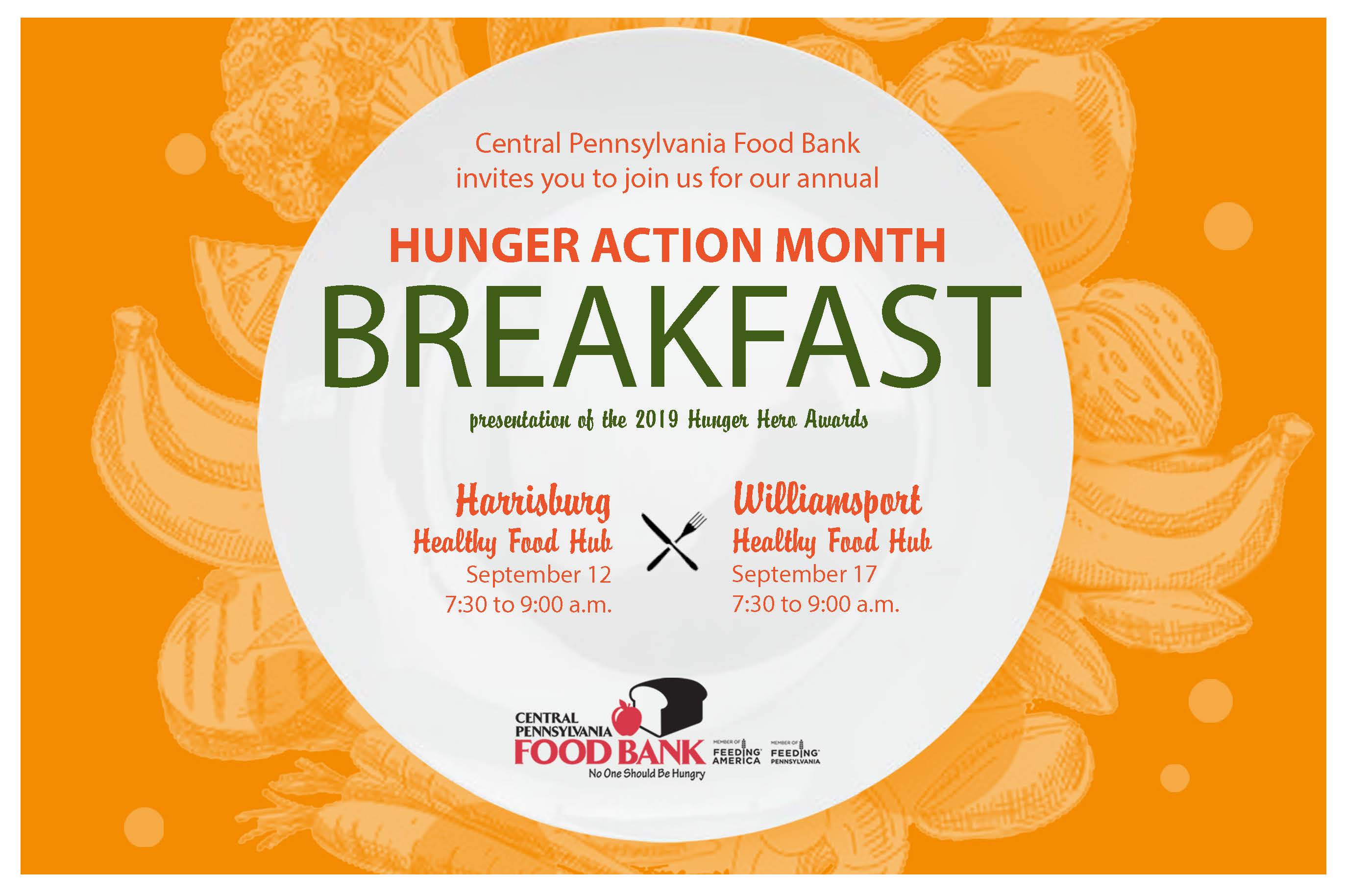 Hunger Action Month Breakfast in Williamsport - Central Pennsylvania ... Hunger Action Month Breakfast in Williamsport - Central Pennsylvania ...